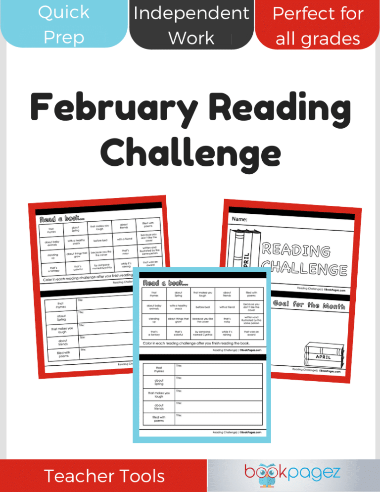 February Reading Challenge - BookPagez