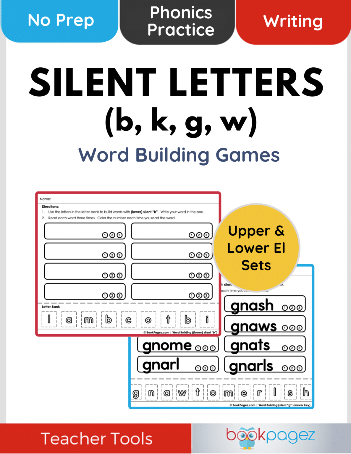 Word Building Games: Silent Letters - BookPagez